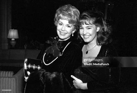 Barbara Rush With Daughter Claudia Circa 1980s Credit News Photo