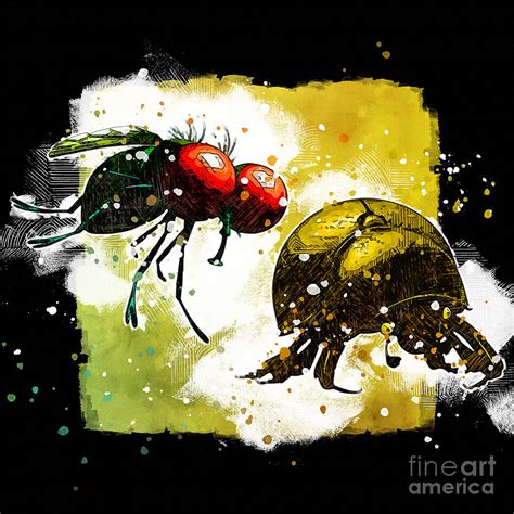 Mo6187 Character Minuscule Movie Poster Digital Art By Joanie Marvin Fine Art America