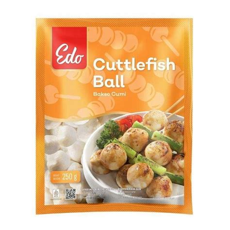 Jual Edo Sf Cuttle Fish Ball 250 Gr Shopee Indonesia