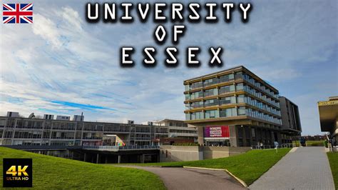 University Of Essex Colchester Campus 🇬🇧 4k Walking Tour Youtube