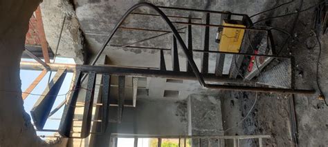 Mild Steel Iron Round Spiral Steps For Home 10 At ₹ 40000piece In