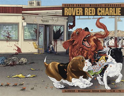 Rover Red Charlie 5 Wrap Cover Fresh Comics