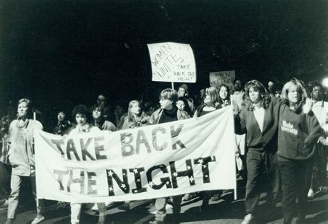 The Take Back The Night” March November 19 1987 Activism At Duke