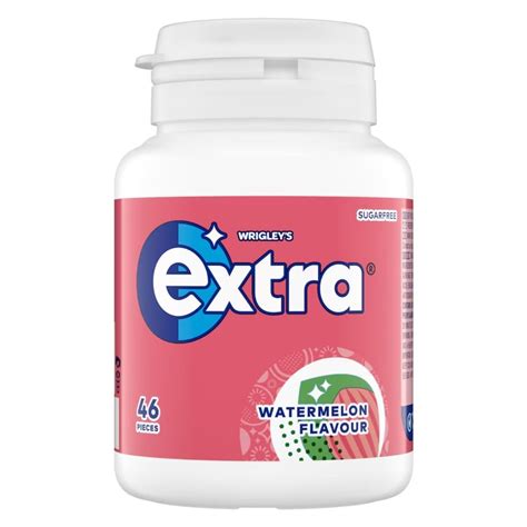 Extra Watermelon Flavour Chewing Gum 46 Pcs 64g Continental