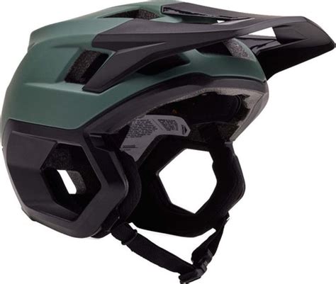 Fox Dropframe Mtb Full Face Cycling Helmet Green Mountain Bike Ride