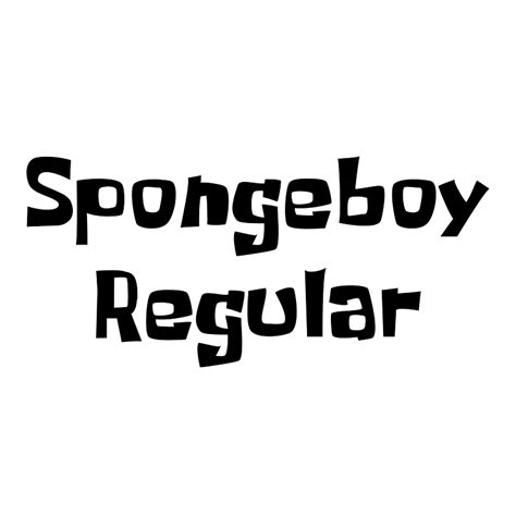 Spongeboy Regular Free Fonts On