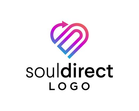 Letter Sd Monogram Love Logo Design 30346400 Vector Art At Vecteezy