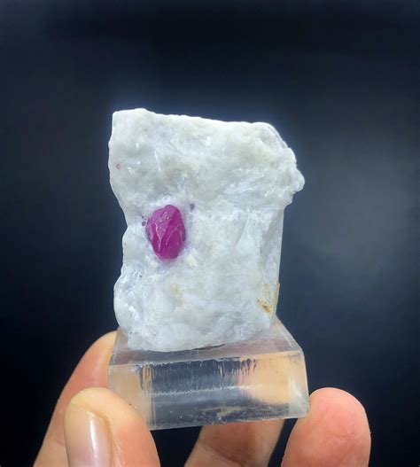 Ruby Specimen Ruby Crystal Red Ruby On Matrix Mineral Specimen Ruby