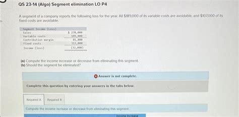 Solved Qs 23 14 Algo Segment Elimination Lo P4 A Segment