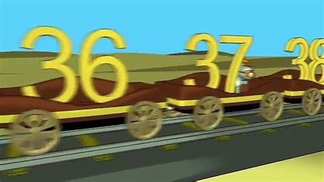 Learn Numbers 30 40 Little Train Of Numbers Видео Dailymotion