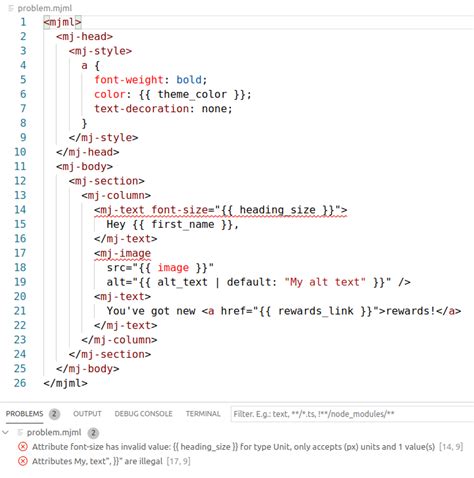 Add Templating Support With Mj Var And Mj Env Tags Issue Mjmlio Mjml GitHub