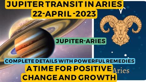 Jupiters 2023 Transit Through Aries Unlock Your Full Potential With
