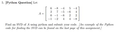 Solved Python ﻿question