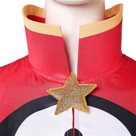 Helluva Boss Hazbin Hotel Vassago Women Black Outfit Cosplay Costume O