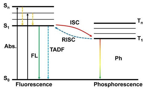 Schematic Illustration Of The Adsorption And Emission Processes Of