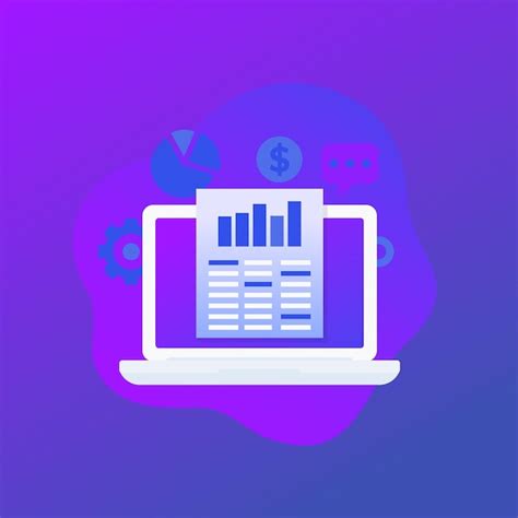 Premium Vector Data Analytics And Business Intelligence Vector Icon