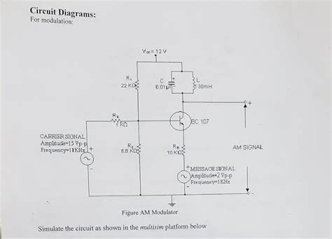 Circuit Diagrams For Modulation Simulate The Studyx