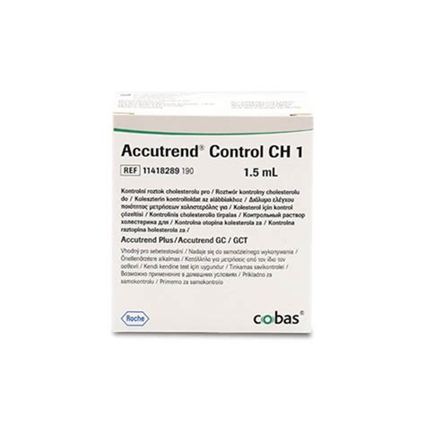 Accutrend Control Cholesterol Williams Medical Supplies