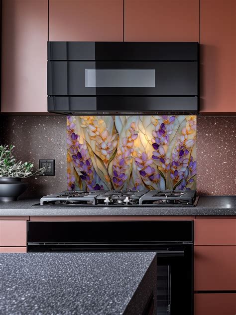 Custom Glass Backsplash Premium Tempered Glass Panels