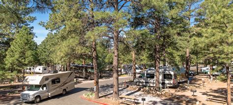 Rv Camping Sites At Flagstaff Koa Holiday Site Types