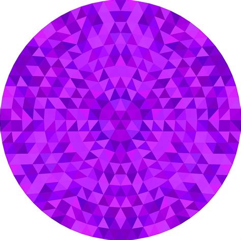 무료 다운로드 둥근 기하학 삼각형 만화경 만다라 벡터 Ai Eps Uidownload