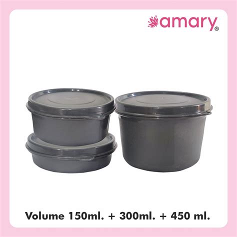 Amary Stainless Steel Inner Microsafe Container Combo Airtight And Lea