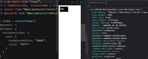 Javascript Mui V5 Styleoverrides Not Working With Themes Stack Overflow
