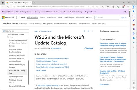 New Powershell Import Method Wsus Import Update