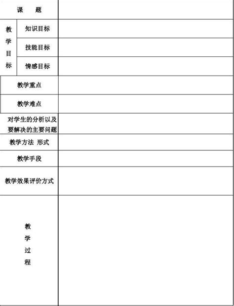 绿高公开课教案格式 Word文档在线阅读与下载 无忧文档