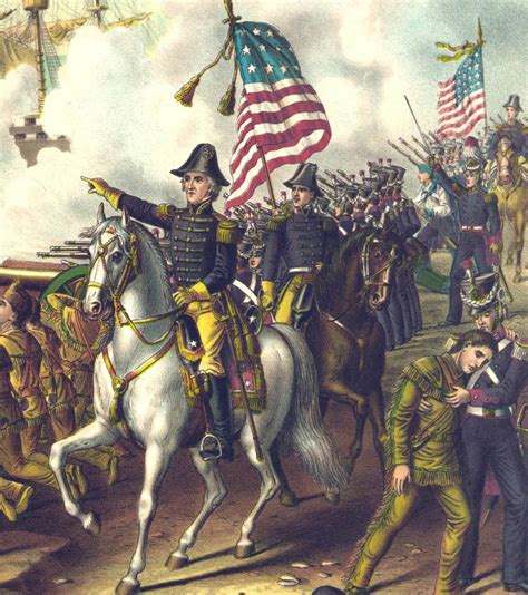 Battle Of New Orleans 1815 18x24 Print Displaying The Artists Name