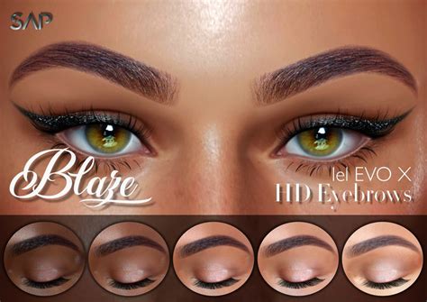 Second Life Marketplace Blaze Eyebrows Hd Evox Evo Demo