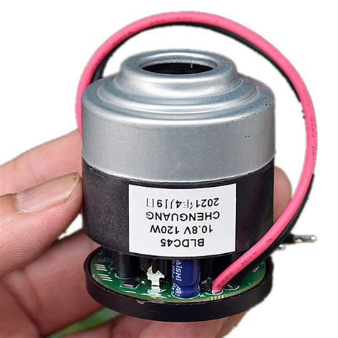 마이크로 3 상 브러시리스 선풍기 진공 청소기 브러시리스 모터 터보 선풍기 100000 Rpm 108v 120w