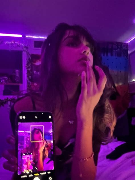 Mirrorpic Mirrorselfie Aesthetic Ledlights Emo Photoidea Purple