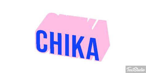 Chika Name Animated  Logo Designs