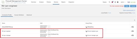 Configure Cert Mapping For Secure Client Auth On Ftd Via Fmc Cisco