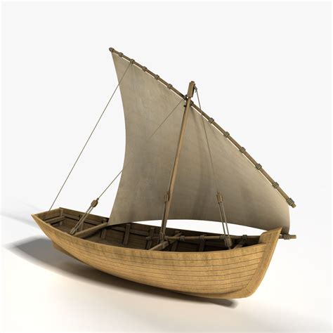 Dhow 3d Model 39 Max Fbx Obj Free3d