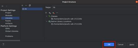 java how can i run a local application using javafx on intellij