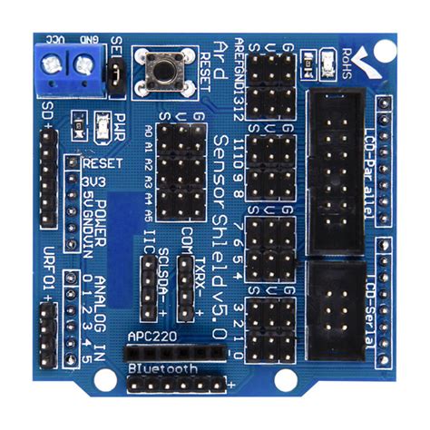 sensor shield v5 0 for arduino uno r3 otronic