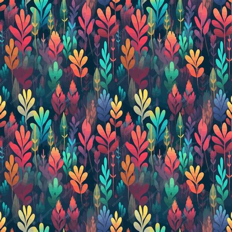 Premium Vector Seamless Pattern Colorfull Repeating Tile Design