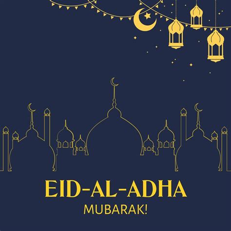 Eid Al Adha Vector Design Images Greeting Eid Al Adha Idul Adha Eiddua