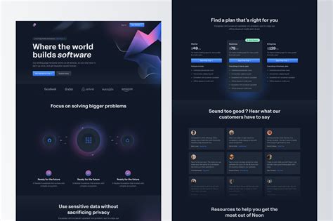 trending tailwind templates made with vue js tailwind awesome