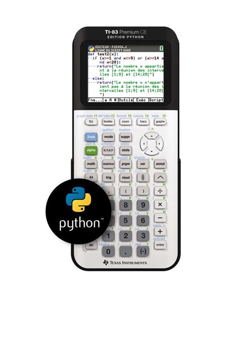 Texas Instruments Ti 83 Premium Ce Python
