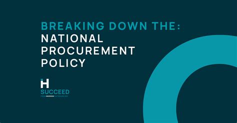 Why The National Procurement Policy Statement Is Good News For Smes