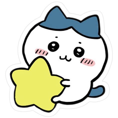 Hachiware Sticker Anime Stickers Png Cute Stickers Png Anime