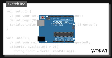 Mengecek Inputan Serial Ganjil Genap Wokwi Esp32 Stm32 Arduino