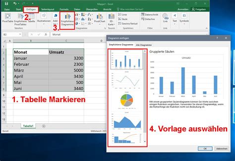 Excel Diagramm Erstellen So Gehts