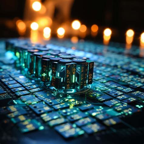 Premium Ai Image Computer Motherboard Circuit Interface