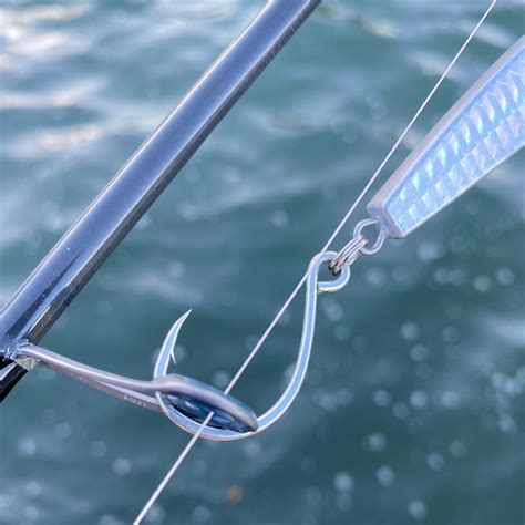 Stick Jig 15oz With Inline Single Hook Sj15ilsh Sil Silver Clarkspoon Quality Fishing