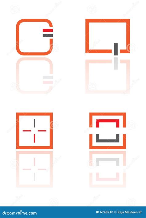 Logo Element Square Vector Stock Vector Illustration Of Fresh Web2