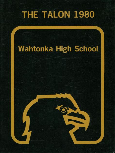 1980 Yearbook From Wahtonka High School From The Dalles Oregon For Sale
